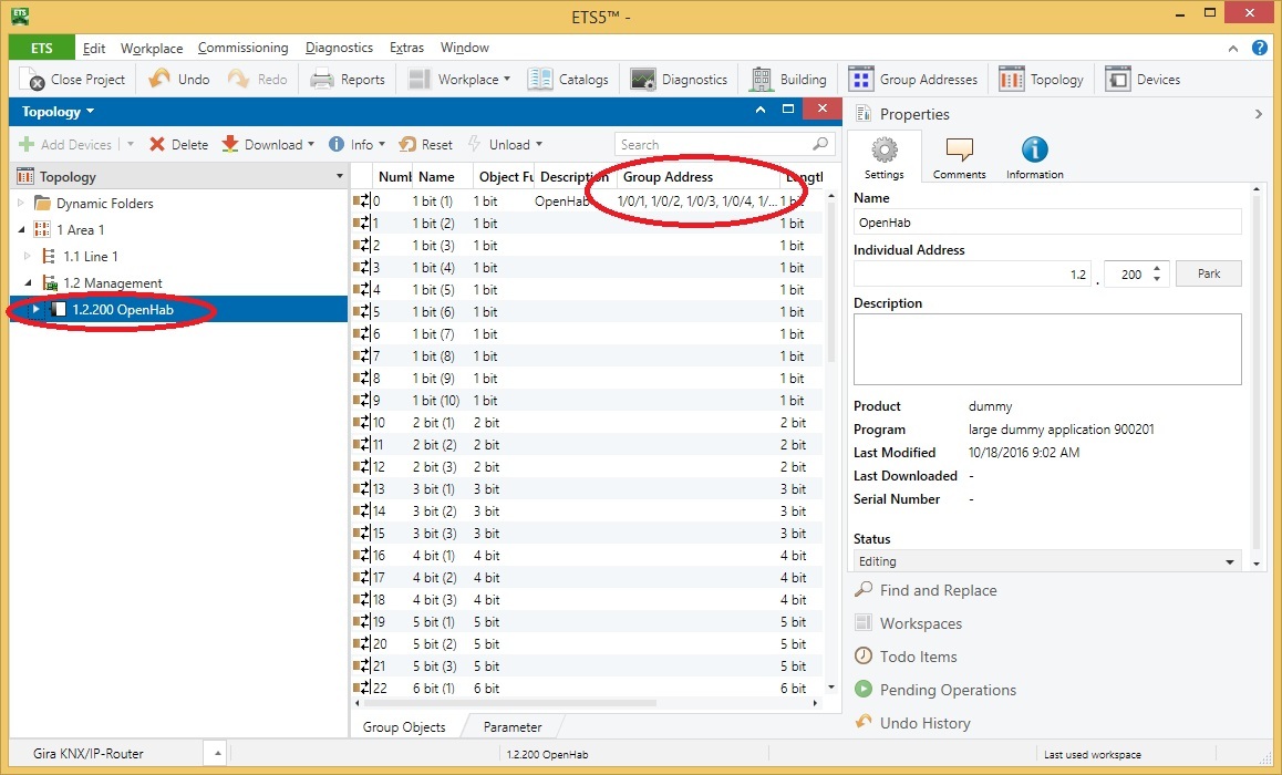 [SOLVED] KNX Binding: no confirmation reply received - Page 2 - Beginners - openHAB Community