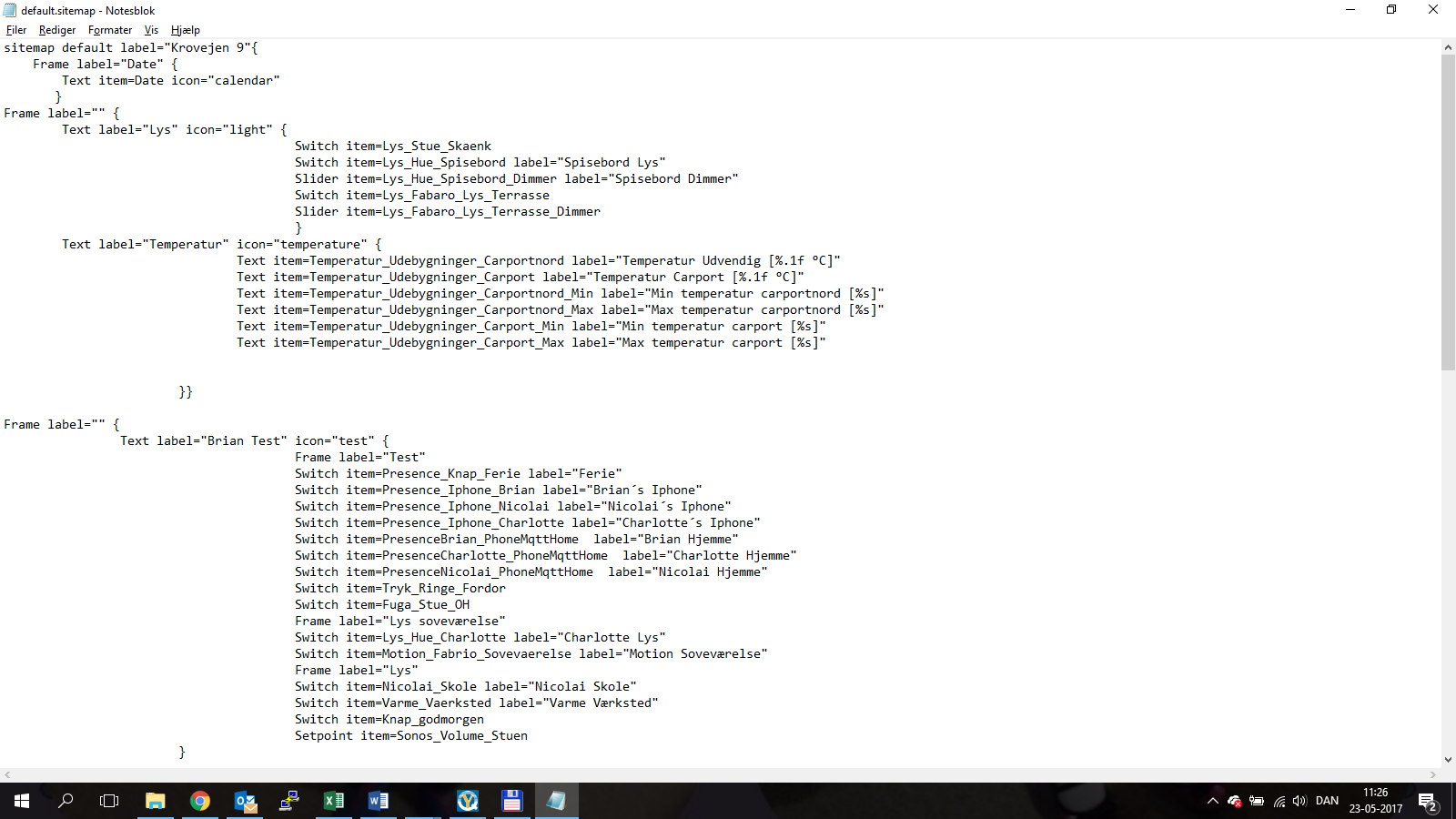 Sitemap location - Items & Sitemaps - openHAB Community