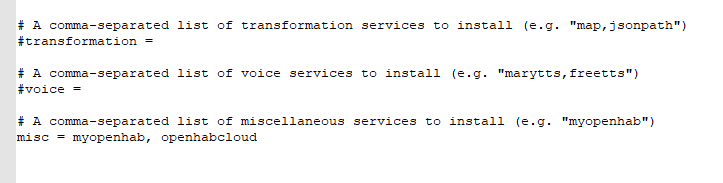 Openhab cloud connector uninstalling - Solved - Beginners - openHAB Community