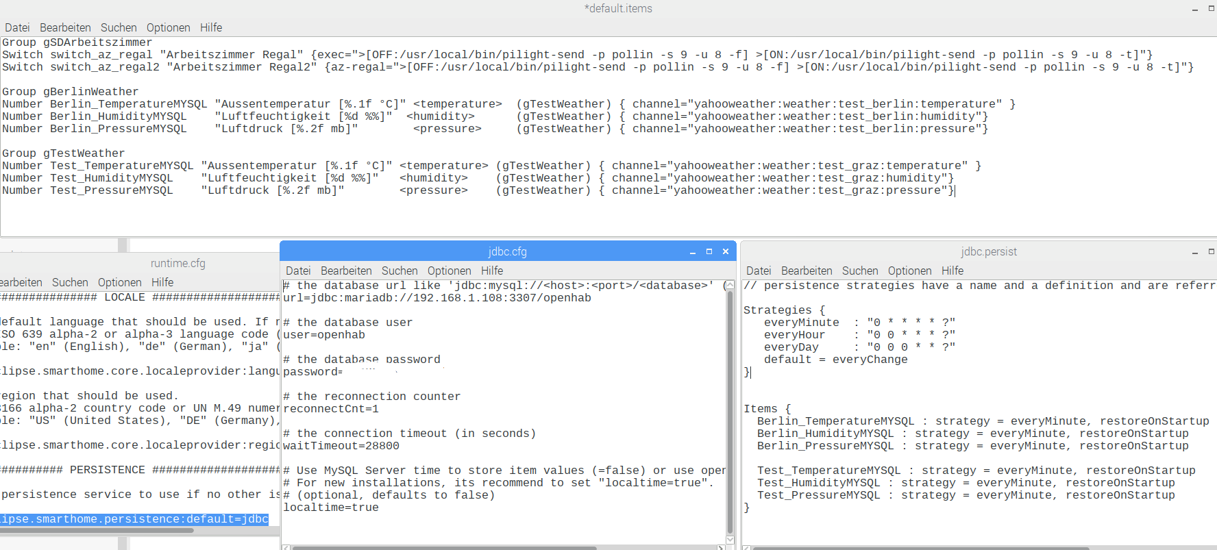 EXEC Binding - Pilight commands dont work - Page 2 - Bindings - openHAB Community