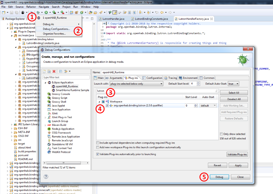 Activating OH2 Addons - IDE & Build - openHAB Community