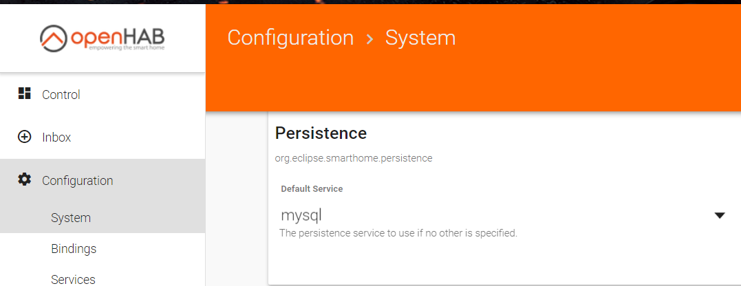 Mysql DB do not connect to openhab - Persistence Services - openHAB Community